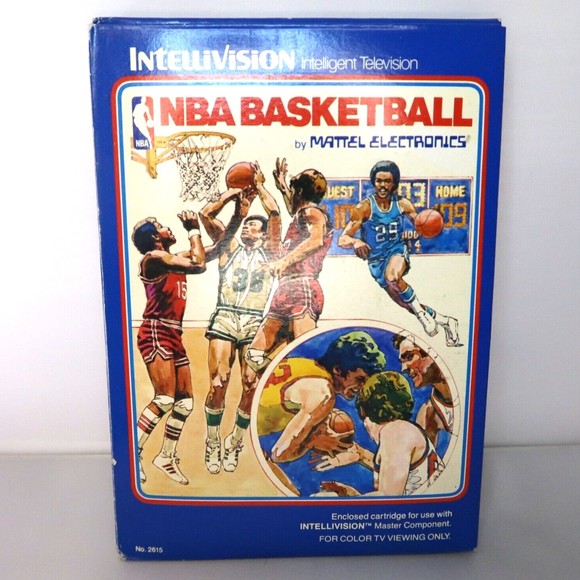 Video Games & Consoles | Nba Basketball Intellivision Video Game ...